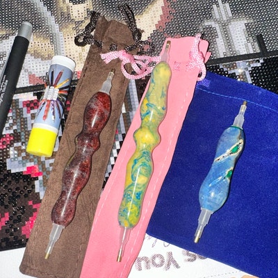 Diamond Painting Pen Black Cherry Diamond Cast Custom - Etsy