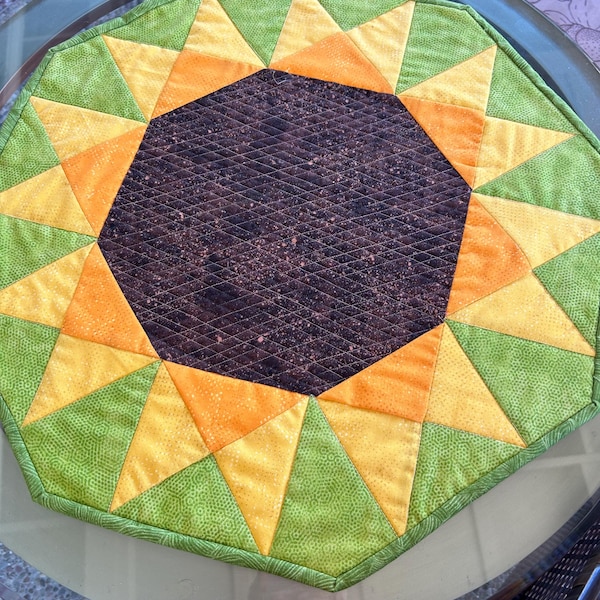 Sunburst Table Topper Pattern. Instant Download. Easy Table Topper - Etsy
