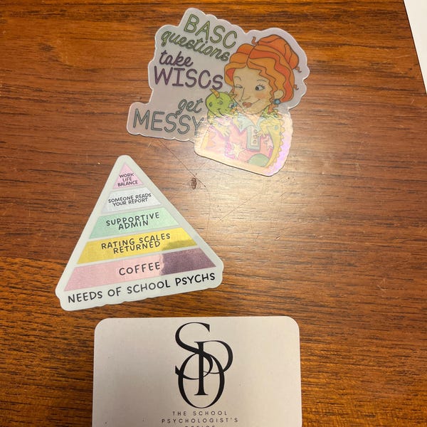 Psychometric Conversion Chart Color | School Psychologist Forms - Etsy