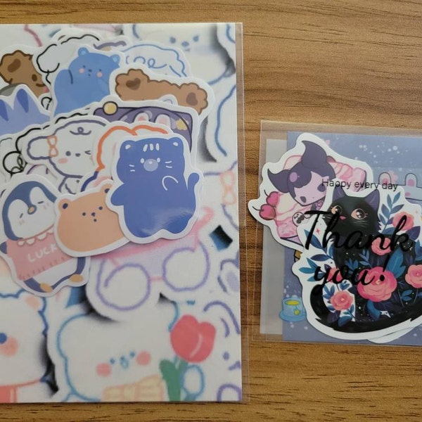 Kawaii STICKER Bag! Super Cute Stickers for Your Laptop, Tablet, or ...