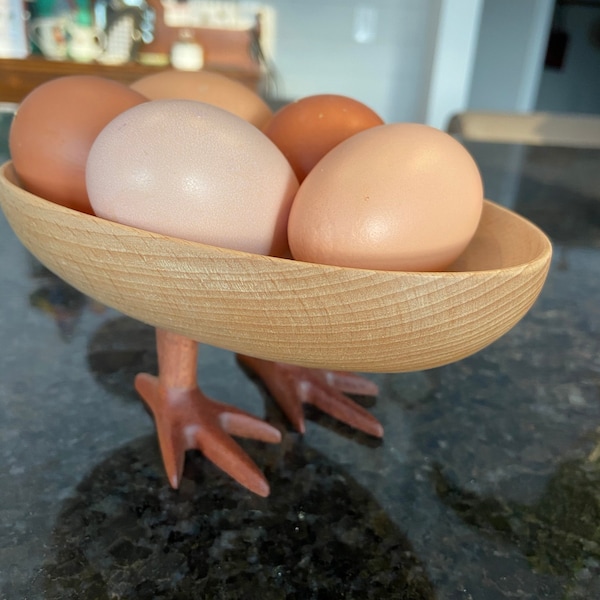 Egg Holder Wood 18 Wooden Egg Holder Antique Rack Countertop ...