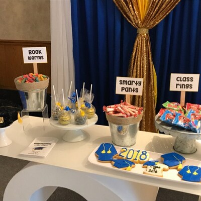 DIGITAL Graduation Sweet Treats Set of 22 Signs PDF Instant Downloads ...