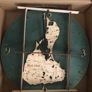 Puerto Rico Wood Carved Topographic Depth Chart / Map - Etsy