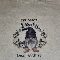 Funny Grumpy Biker Gnome Printable Svg File Funny Biker Printable Funny ...
