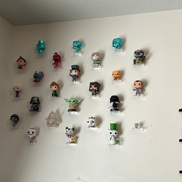 24 Pack Mini Shelves for Unboxed Funko Pop - Etsy