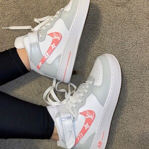 Custom Nike Air Force 1 Mid | Etsy