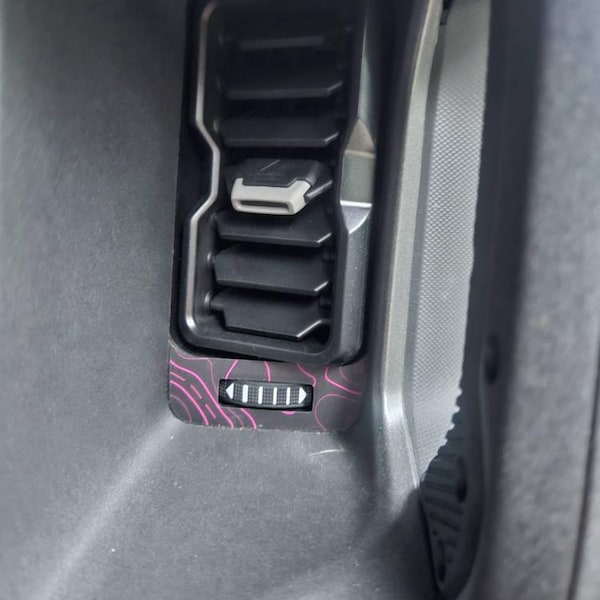 Defrost Vent Color Accent Stripe Outline Trim Vinyl Decal Overlay ...