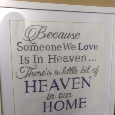 Sympathy Cross Stitch Pattern Modern Grief Cross Stitch in - Etsy