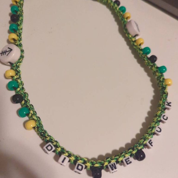 Option2 - Custom Paracord Hash House Harriers Necklaces (resin/ceramic ...