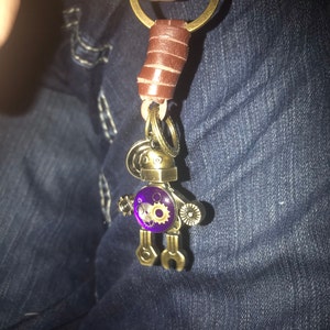 Steampunk Robot/android Robot/ Funky Robot Necklace/birthday Present ...