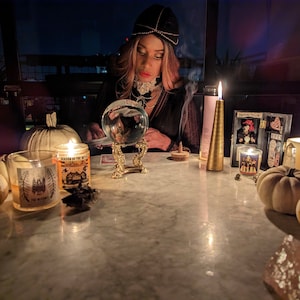 Voodoo Doll, Marie Laveau Voodoo Queen in Voodoo House Diorama With ...