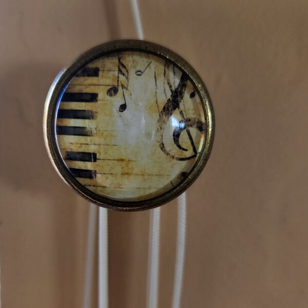 Music -- Drawer Knobs/ Handmade Vintage Bronze Dresser Knobs Cabinet ...