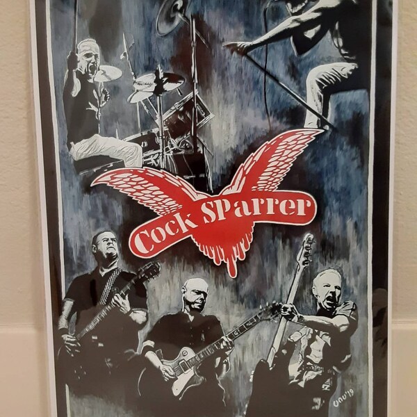 Never Again, Discharge - Art Print - Etsy