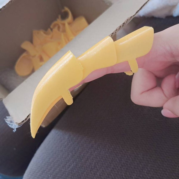 STL Articulated Finger Claws 3D Model - Etsy
