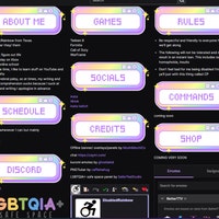 Animated Neon Chat Box for Twitch | Custom Stream Overlay | Lofi ...