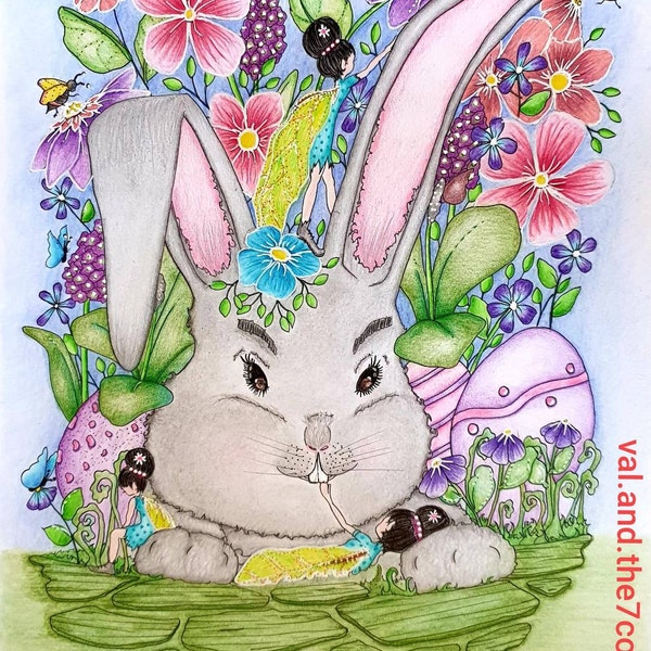 The Damsel in Distress Coloring Page - Instant Printable Download - Etsy