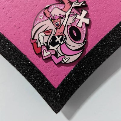 EFF U Blitzo Hard Enamel Fanmade Pin Helluva Boss - Etsy