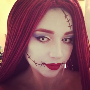 Bright Red Cosplay Wig - Etsy