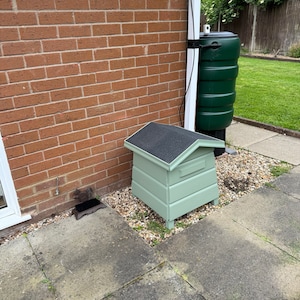 Garden Storage Box, Parcel Box, Rustic, Bee Hive Style, Decorative ...