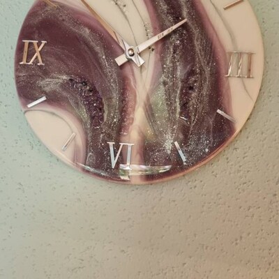 Luxury Epoxy Resin Mirror, Art Deco Mirror, Mirror Wall Decor, Unique ...