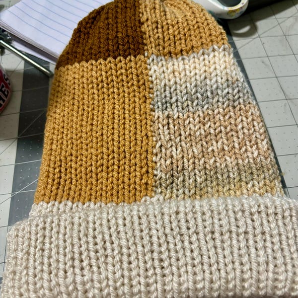 Fall Gnome Pumpkin Hat PATTERN ONLY PDF Download Knitting Machine, Addi ...