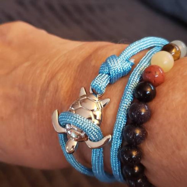 Deep in the Ocean Sea Turtle Necklace Marine Life Pendant, Unique Ocean ...