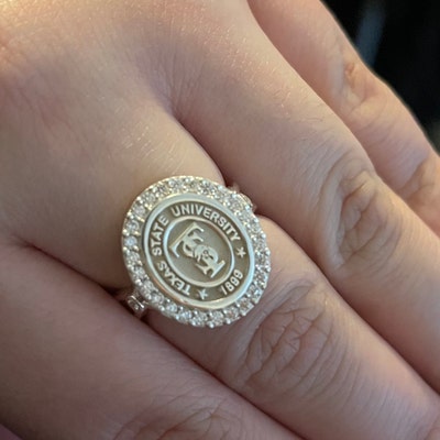 University Ringgraduation Giftclass Ringscollage Ringuniversity ...