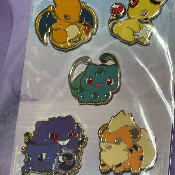 Ampharos Enamel Pin - Etsy