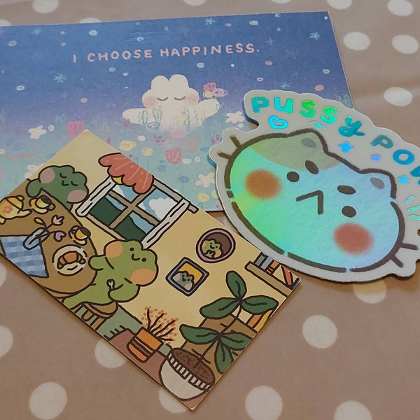 Crusty White Dog Sticker, Waterproof, Vinyl - Etsy