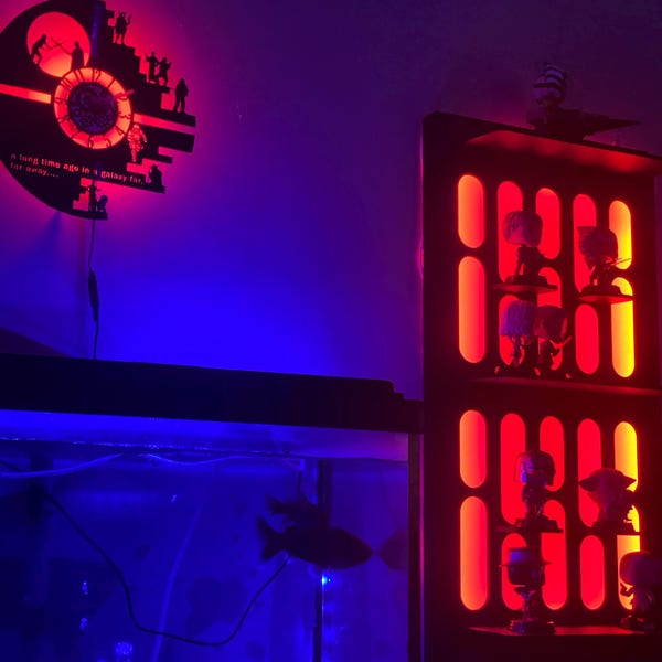 42" LED Lighted New York City Skyline Wall Art, Lighted City Skyline ...