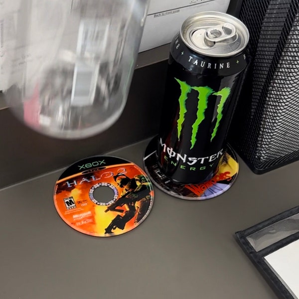 Video Game Glass Coasters - Gamecube, Playstation, Dreamcast, Xbox ...