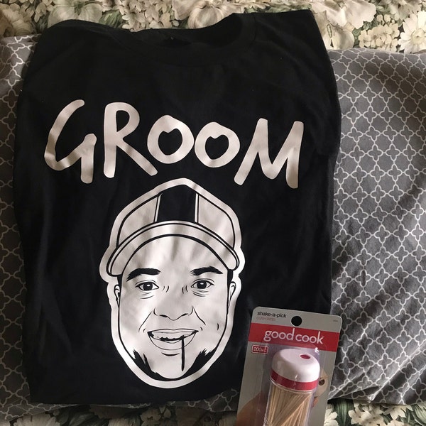 Bachelor Party Shirts Customized With the Groom's Bitmoji or Cartoon ...