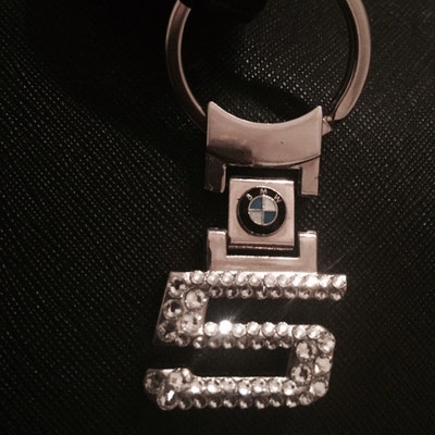Luxury Car Keychain for Bmw Decorated With Bling Crystals - Etsy