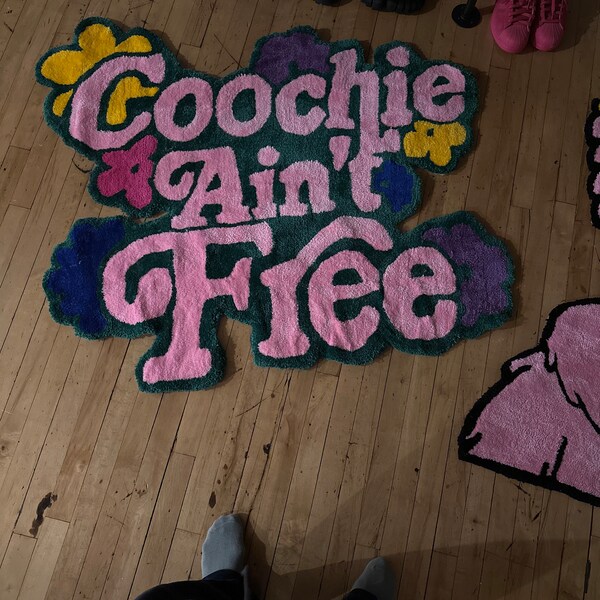 Mr. Krabs Dollar Tufted Rug - Fluffy Tufted Rug - Etsy