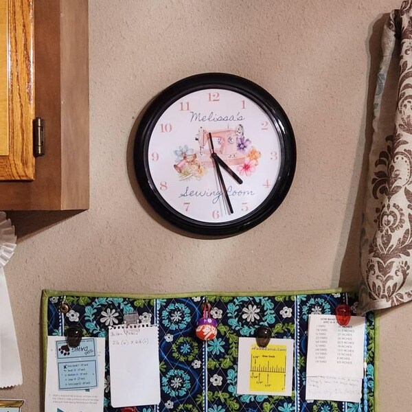 Personalized Swimming Wall Clock - Water Sport - Etsy