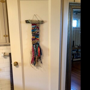 Spring Round Weaving, Upcycled Large Round Weaving, Woven Round Weaving ...