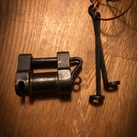 Steel Lock Handmade, Hand Forged Lock, Reco Medieval Lock, Middle Age ...