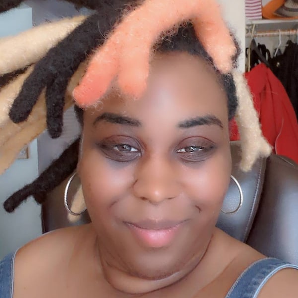 Lisa Bonnet Loc Extensions 25 Locs per Bundle Bohemian Locs Deep Curl ...