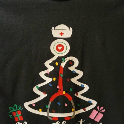 Stethoscope Christmas Tree Svg,nurse Christmas Svg,medical Christmas ...