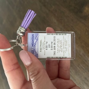 Hamilton Broadway Musical Ticket Keychain - Etsy