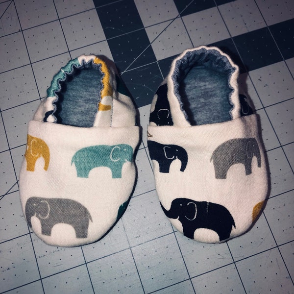 Reversible Baby Shoes Sewing Pattern- PDF Tutorial in English With ...