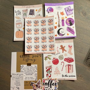 Heart Library Sticker Book Vinyl Sticker | Etsy