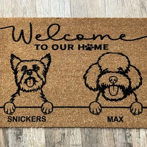 Minimalist Welcome Mat Mid Century Modern Art Rug Retro - Etsy