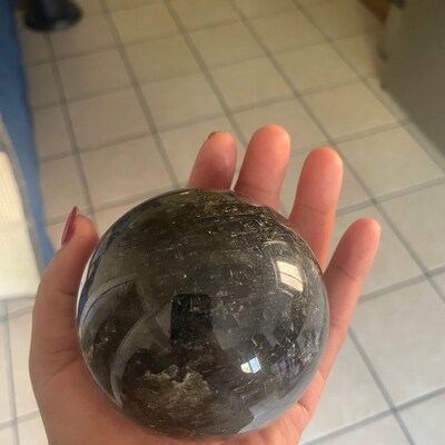 Natural Red Mahogany Obsidian Sphere Obsidian Ball Crystal - Etsy