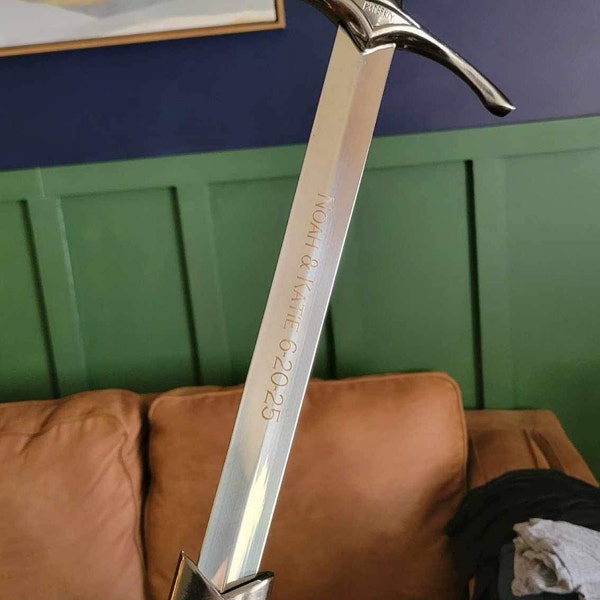 Monogram Sword, Custom Sword, Personalized Sword, Engraved Sword ...