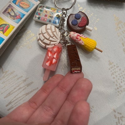 Mexican Keychain Paleta Payaso Concha Loteria Elote Gansito Llavero - Etsy