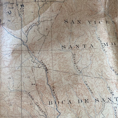 Antique Holopaw, Florida 1953 US Geological Survey Topographic Map ...