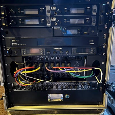 Improved Rack Ears pair, Recess OR Flush Mount With Ventilation Grid ...