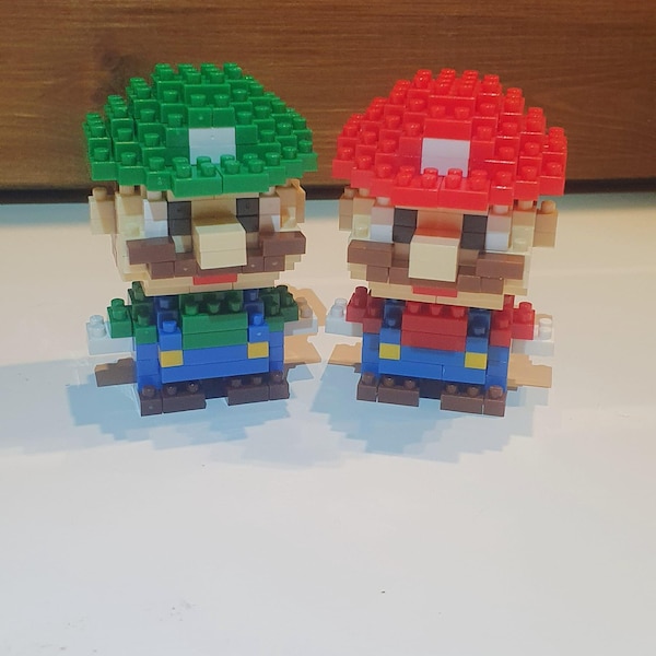 Yoshi Building Blocks - Micro Mario Cosplay Educational Toy for Kids ...