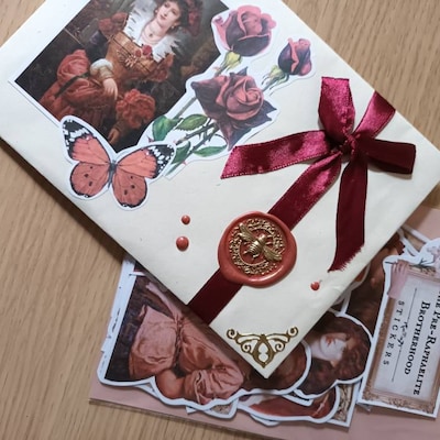 ROCOCO Stickers Classical Art Stationery 18th Century Art Marie ...